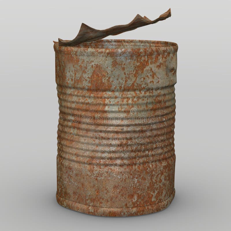 Rusty Barrel 2 stock illustration. Illustration of embargo - 660516