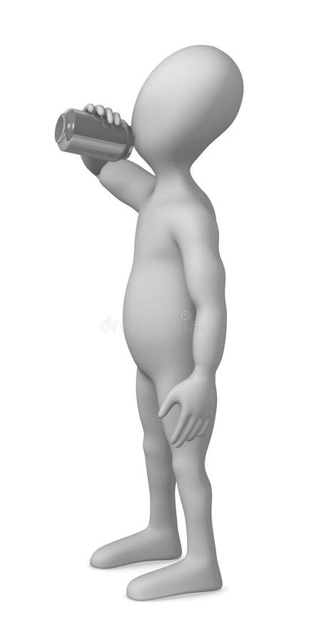 Can stock illustration. Illustration of cartoon, beer - 13469800