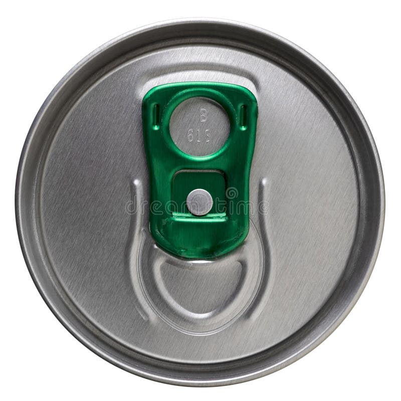 Soda can lid stock vector. Illustration of metal, clip - 4218880