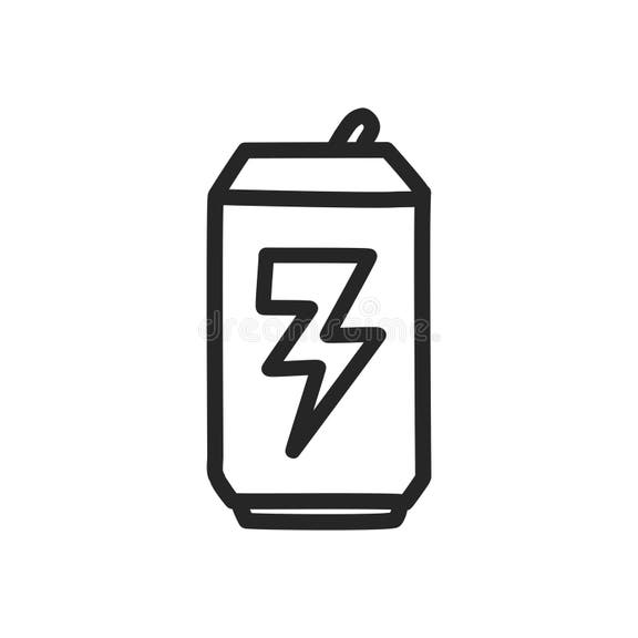 Energy Drink Drawing Can Stock Illustrations – 289 Energy Drink Drawing ...