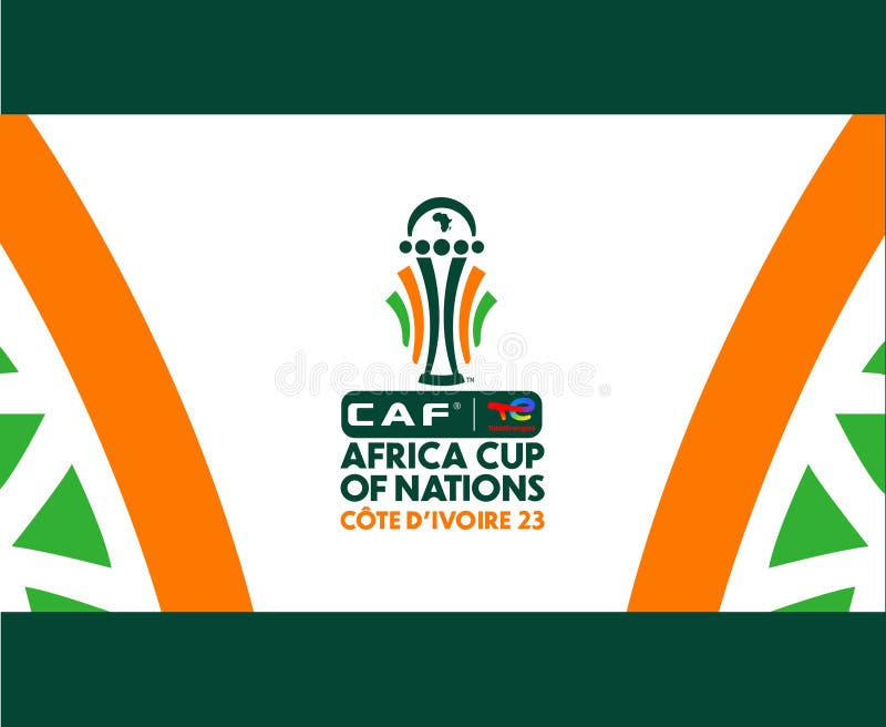 Can Ivory Coast 2023 Symbol Abstract Logo African Cup of Nations ...