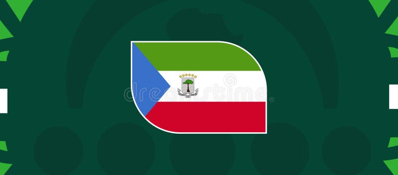 Equatorial Guinea Emblem Flag African Nations 2023 Teams Countries ...