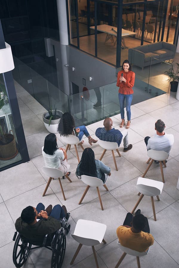 We Can All Learn Something Today. a Group of Businesspeople Attending a ...