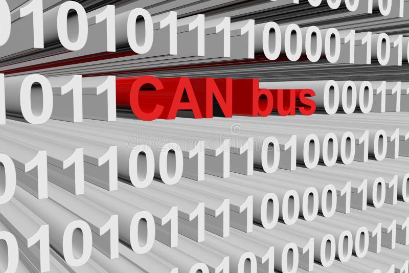 CAN bus stock illustration. Illustration of network, message - 93084262