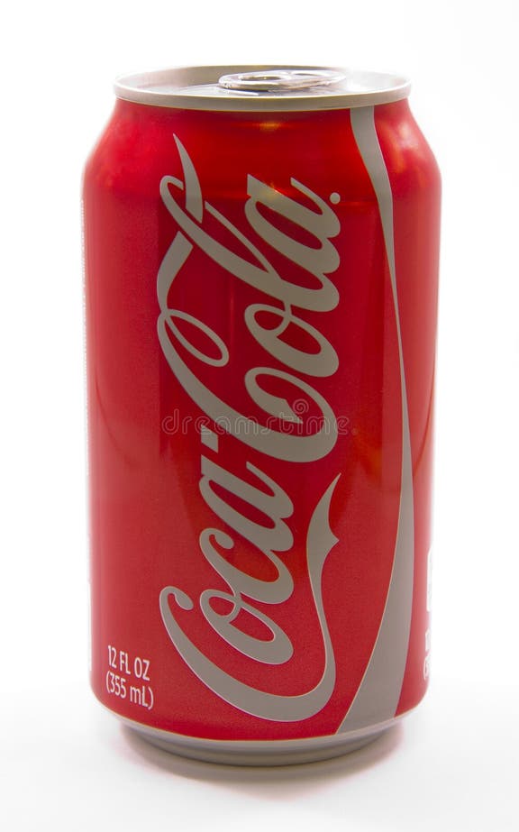 Can of Coca Cola editorial stock photo. Image of wave - 17935363