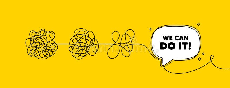 We Can Do it Motivation Quote. Motivational Slogan. Simplify Complex ...