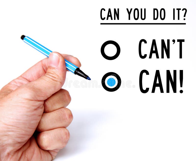 Can stock image. Image of tenacity, solving, right, motivated - 42255895