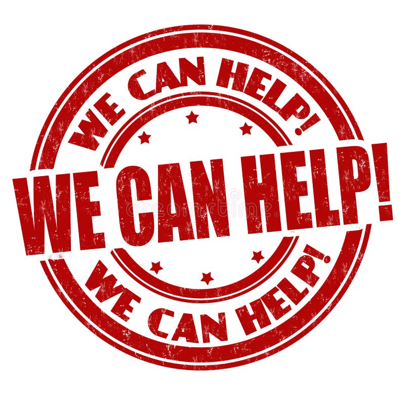 You can help banner design stock vector. Illustration of graphic ...