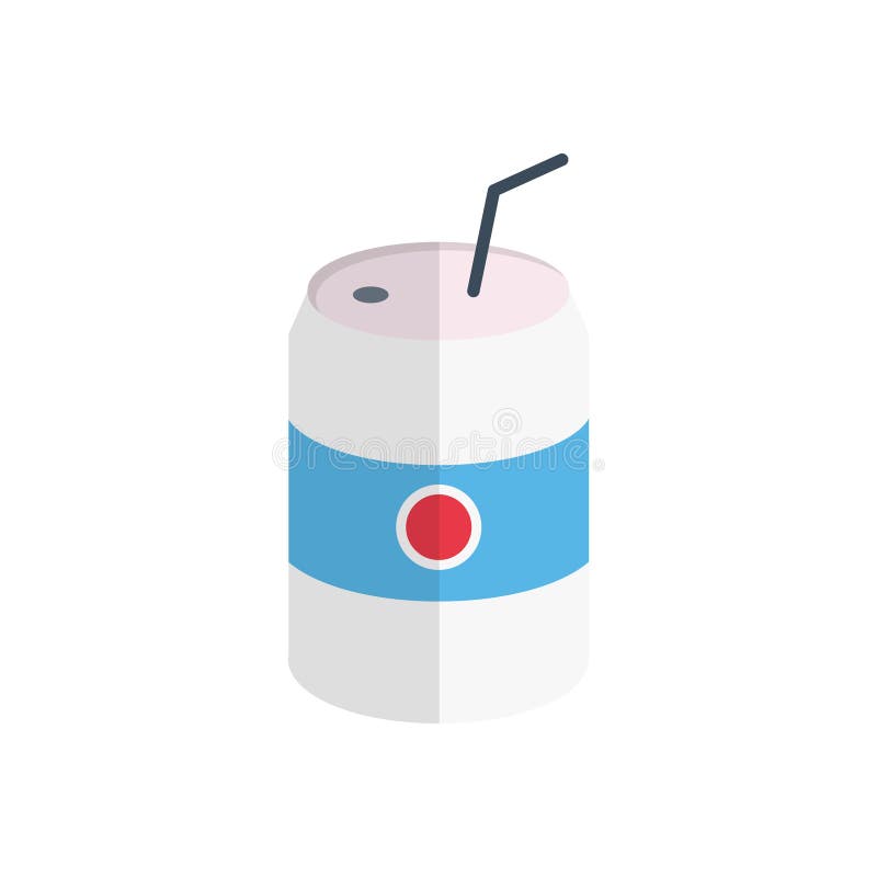 Can vector flat color icon stock vector. Illustration of fresh - 179911421