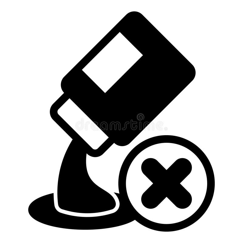 Can Liquid Floor Pouring Ban Solid Icon, Prohibited Items Concept ...