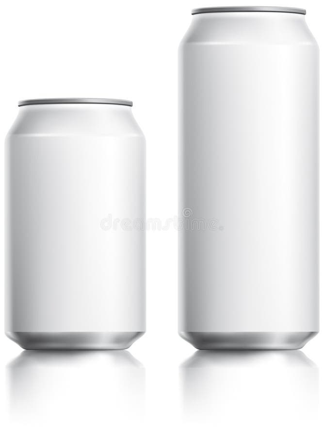 White Drinks Can Visual stock image. Image of coat, angle - 27953473