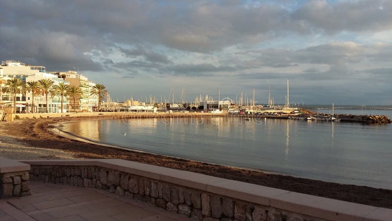 Can Pastilla editorial stock image. Image of sunset, pastilla - 96049019