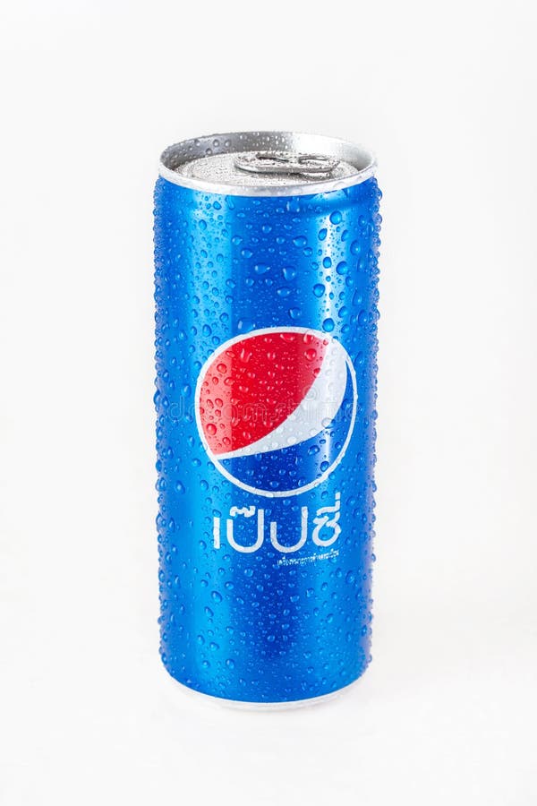 A can of Pepsi editorial stock image. Image of reflection - 62537479