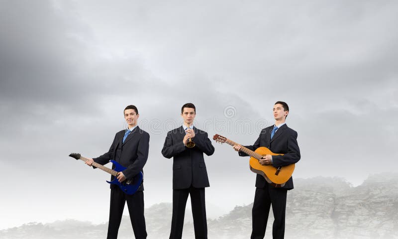 He Can Play All Instruments Stock Image - Image of multiple, orchestral ...