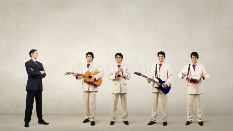 He Can Play All Instruments Stock Photo - Image of skilled, horn: 69383876