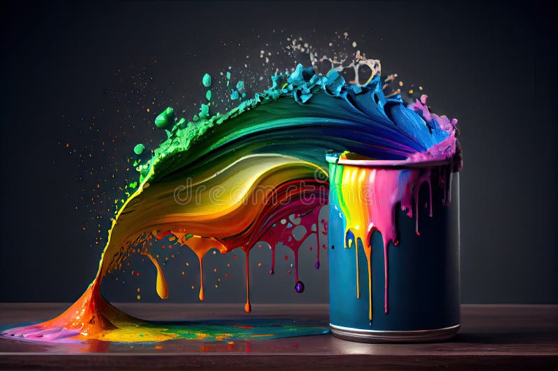 Paint Spilling Stock Illustrations – 3,497 Paint Spilling Stock ...