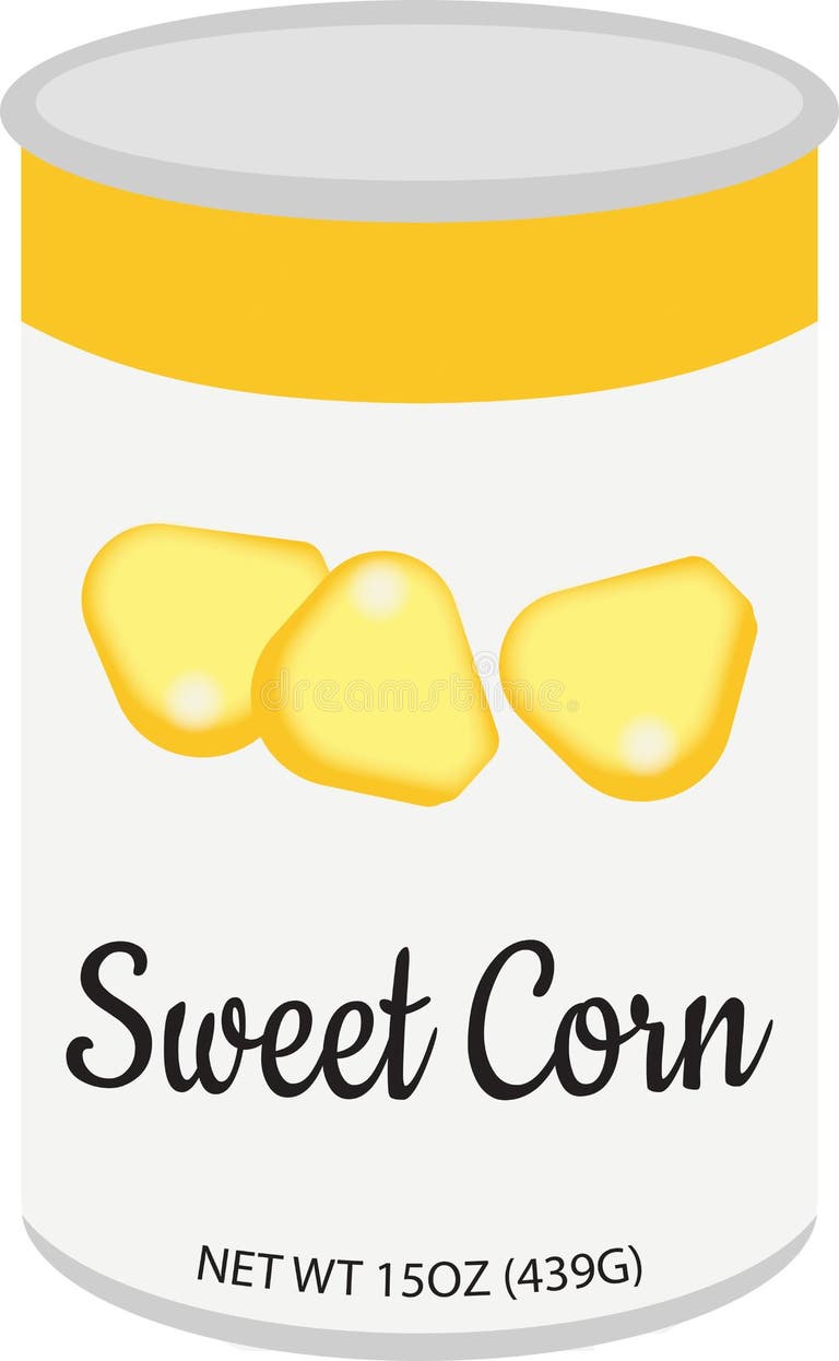 Tinned Sweet Corn Stock Illustrations – 85 Tinned Sweet Corn Stock ...