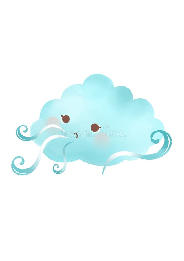 This Can Use for Education of Weather Chart. this is a Windy Icon Stock ...