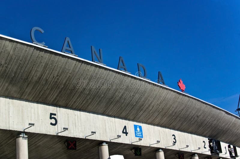 Canada border stock photo. Image of country, name, countries - 25015664