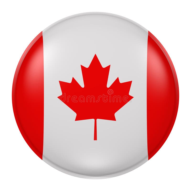 Canada button stock illustration. Illustration of button - 84899139