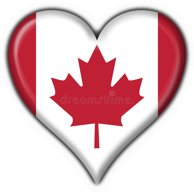 I love canada stock vector. Illustration of patriotic - 4283534