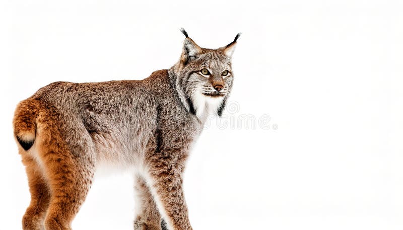 Canada or Canadian Lynx - Lynx Canadensis - a Medium Sized Wild Cat ...