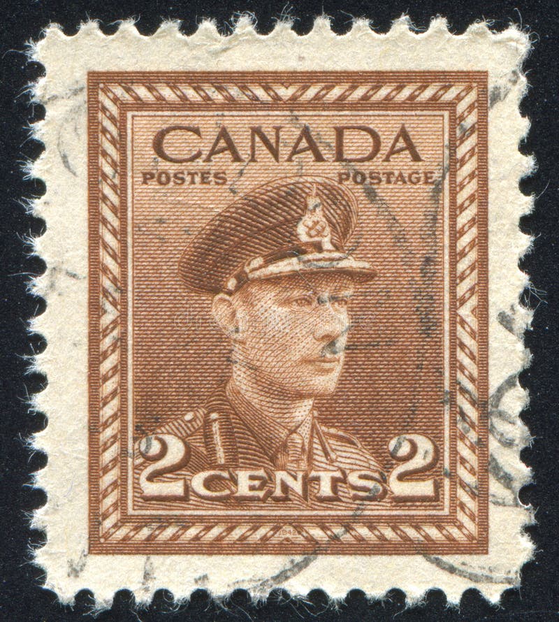 Postage Stamp Printed by Canada Editorial Image - Image of antique ...