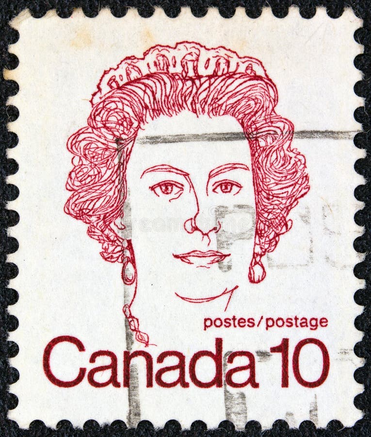 CANADA - CIRCA 1972: a Stamp Printed in Canada Shows a Portrait of ...