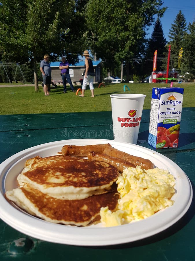 Canada day Breakfast editorial photo. Image of pancakes - 152564561