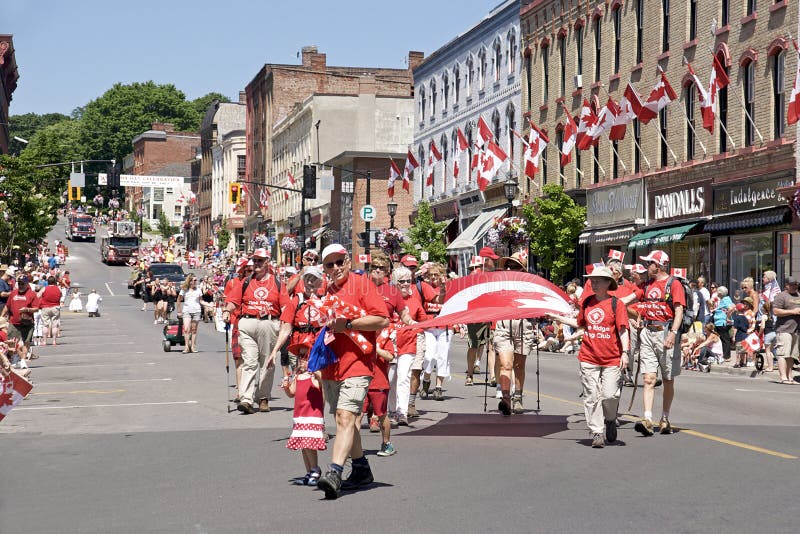 Multicultural Canada Day Celebrations Editorial Image - Image of july ...