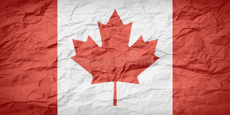 Canada Flag stock illustration. Illustration of ripple - 158280854
