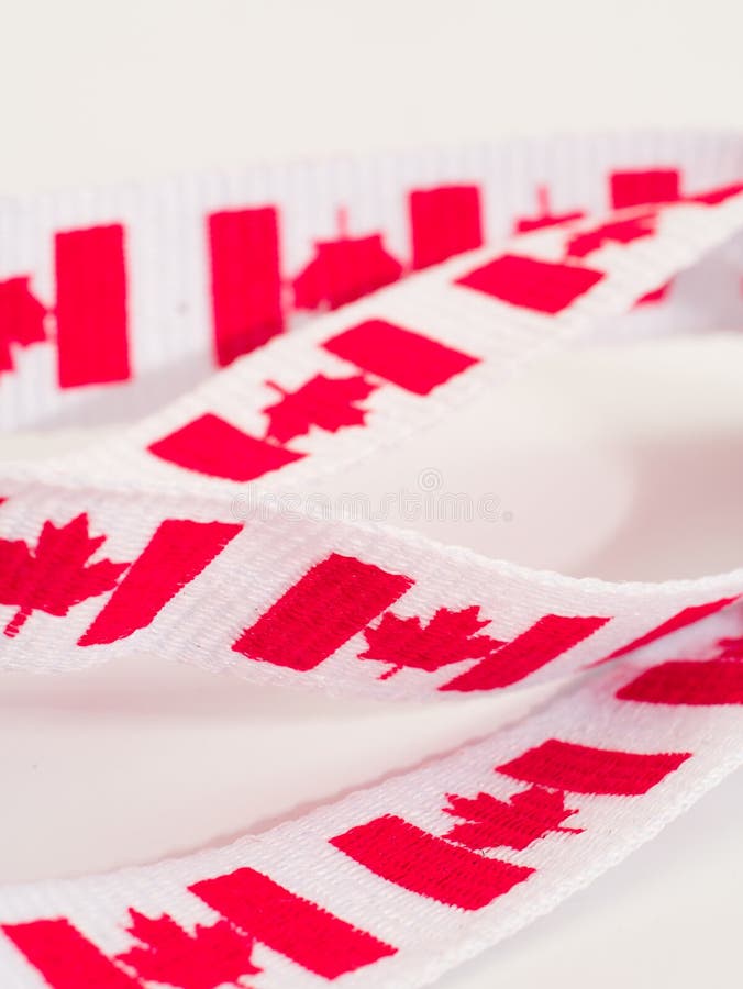 Canada Flag ribbon stock image. Image of flag, design - 29512835