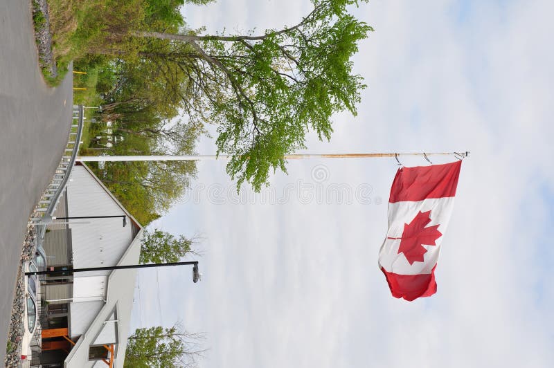 Canada flag waving stock photo. Image of country, federal - 32867206