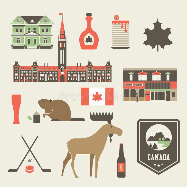 Canada Icons Stock Illustrations – 6,428 Canada Icons Stock ...