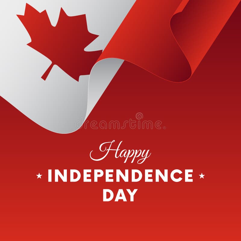 Canada Independence Day. Vector Illustration. Stock Vector ...