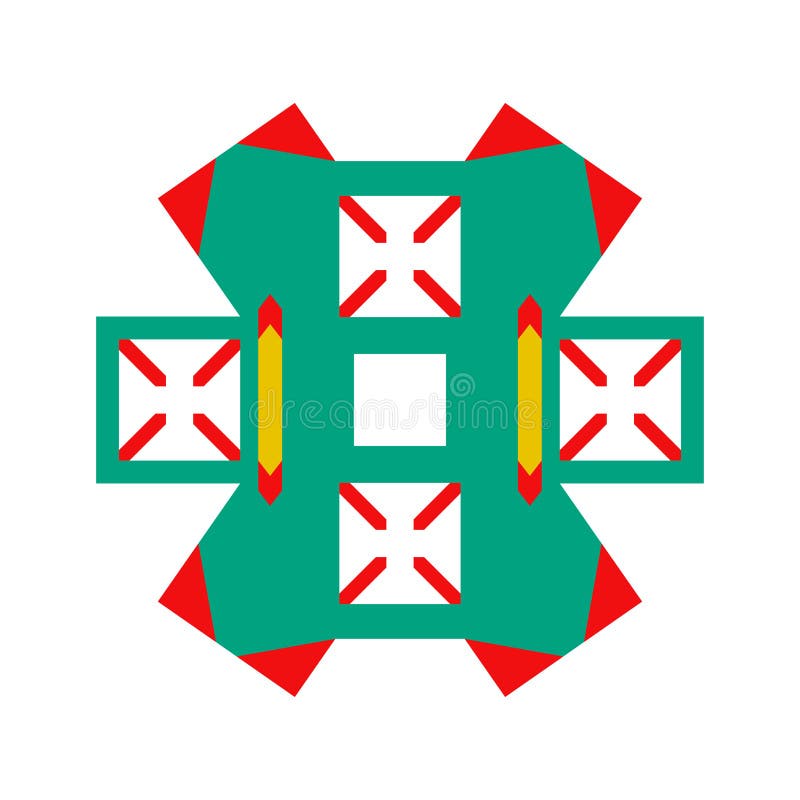 Canada Indigenous Ornament Design Element Stock Illustration ...