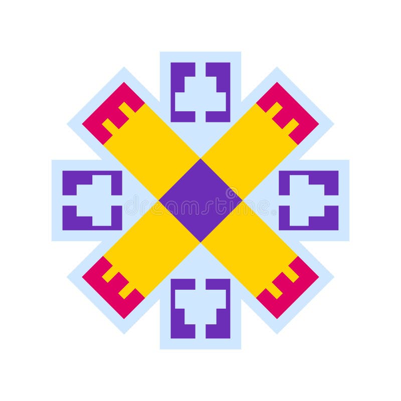 Canada Indigenous Ornament Design Element Stock Illustration ...