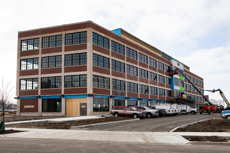 Renovation Exterior stock photo. Image of window, scaffolding - 17265662