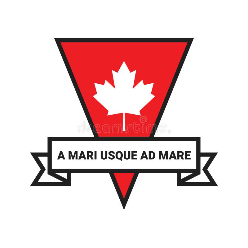 Canada Label. Vector Illustration Decorative Design Stock Vector ...