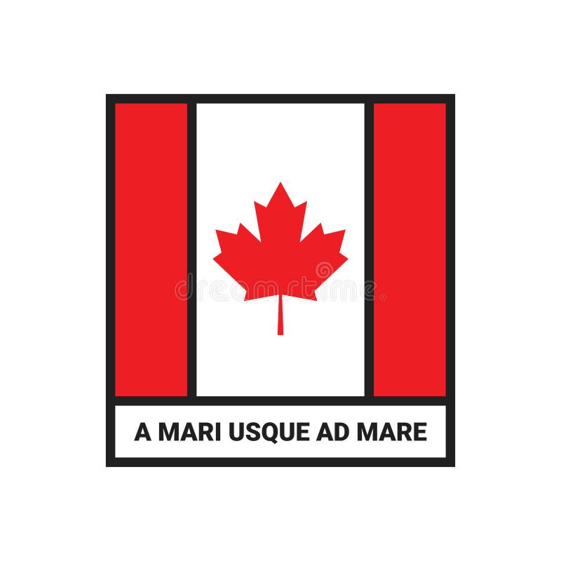 Canada Label. Vector Illustration Decorative Design Stock Vector ...