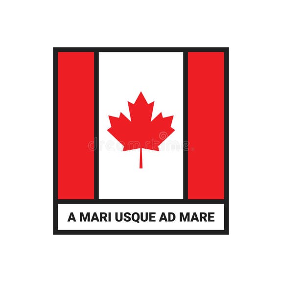 Canada Label. Vector Illustration Decorative Design Stock Vector ...
