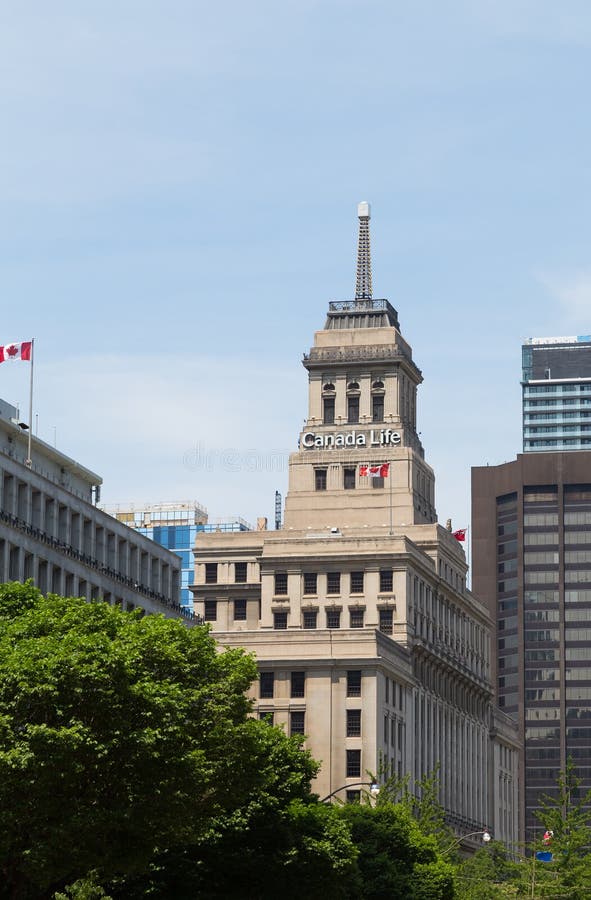 Canada Life Building Toronto Editorial Photo - Image of editorial ...