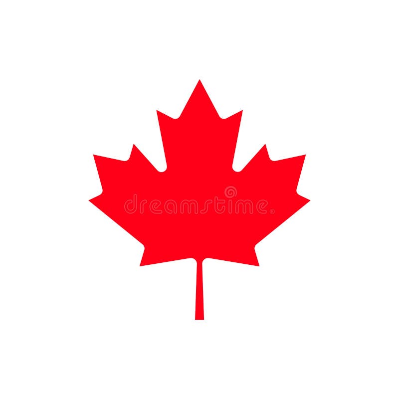 Canada Maple Leaf Design stock vector. Illustration of leaf - 83961501