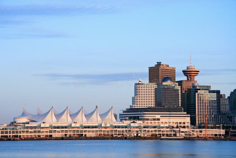 Canada Place stock photo. Image of waterfront, ocean, urban - 885430