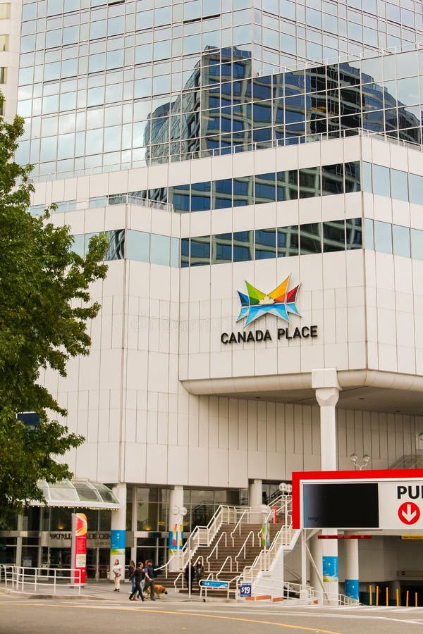 Canada Place, Vancouver, B.C. Editorial Stock Photo - Image of stop ...