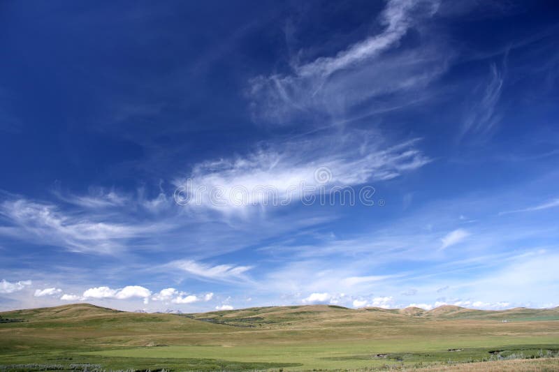 Canada prairie stock photo. Image of emptiness, landscape - 3256292