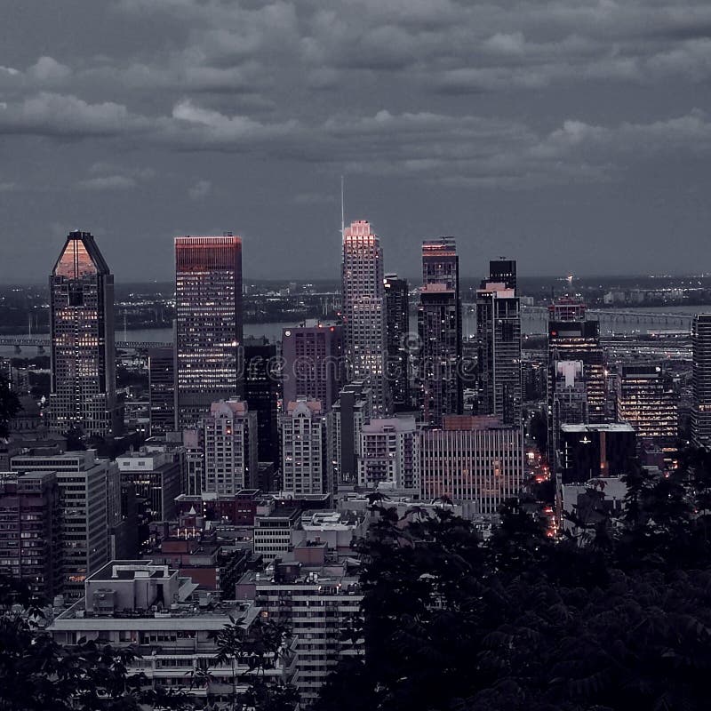 Canada S City Views and Natural Views Stock Image - Image of mountain ...