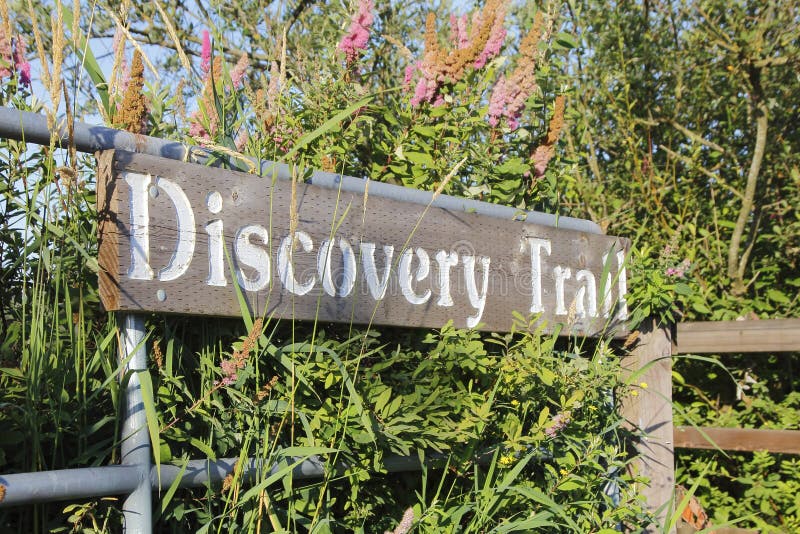 The Discovery Trail Boardwalk Stock Image - Image of trail, pedestrian ...