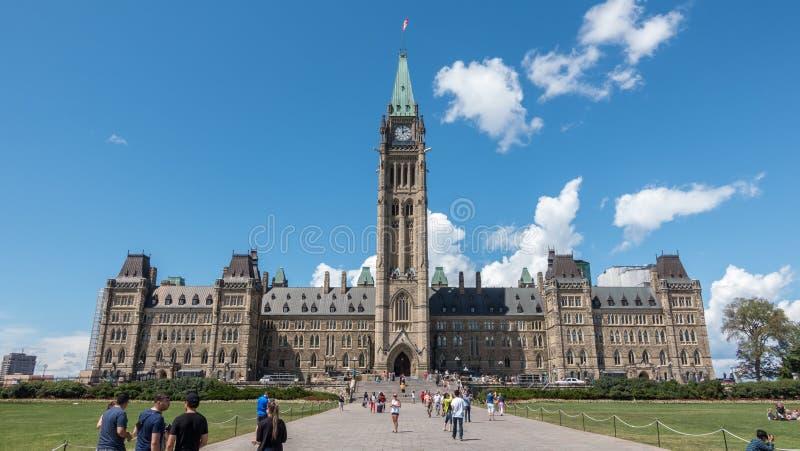 Canada S Parliament Building during the Day Editorial Photography ...