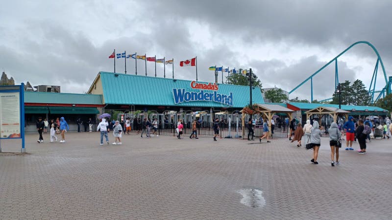 Canada S Wonderland in Toronto Editorial Photography - Image of 2023 ...